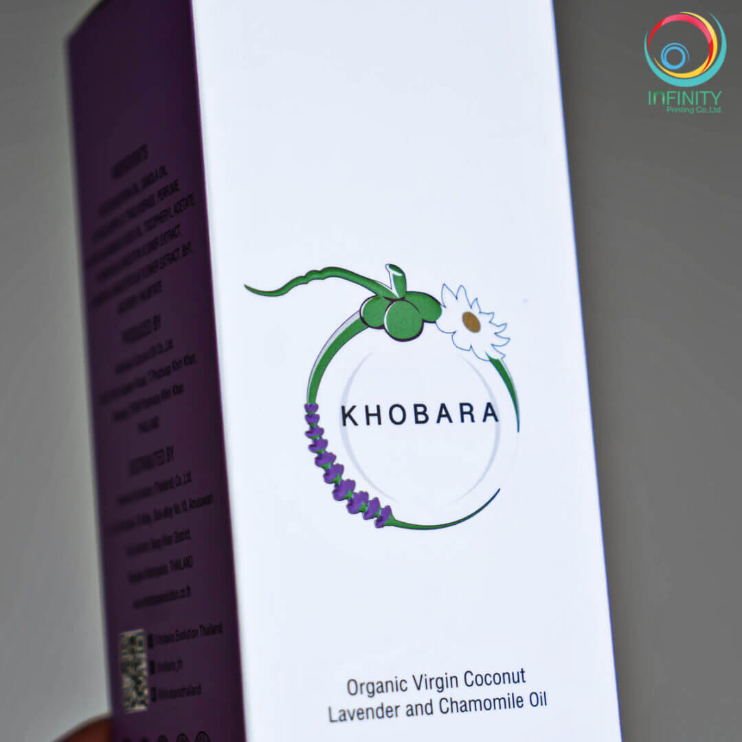 กล่องเครื่องสำอาง(cosmetic) KHOBARA - โรงพิมพ์ รับผลิตกล่องครีม ...