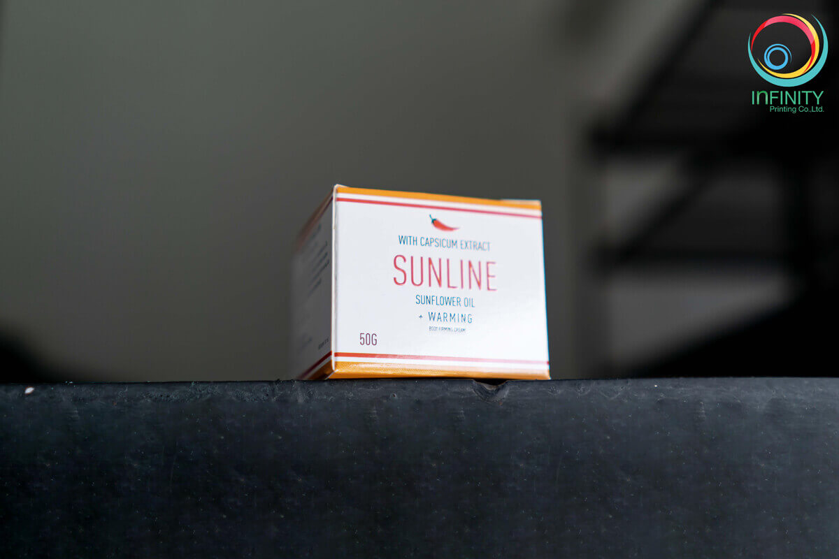กล่องครีม(cream)SUNLINE - โรงพิมพ์ รับผลิตกล่องครีม เครื่องสำอาง งาน ...
